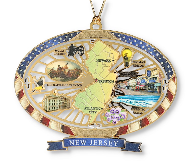 New Jersey 50 State Heritage Collection™ Ornament