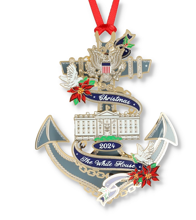 2024 White House Historical Association Carter Christmas Ornament