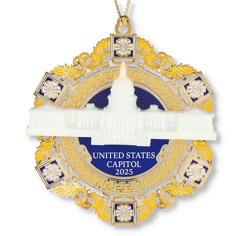 2025 United States Capitol Marble Ornament