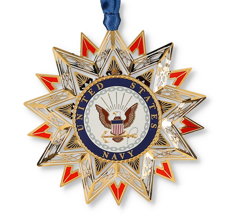 U.S. Navy Star Ornament